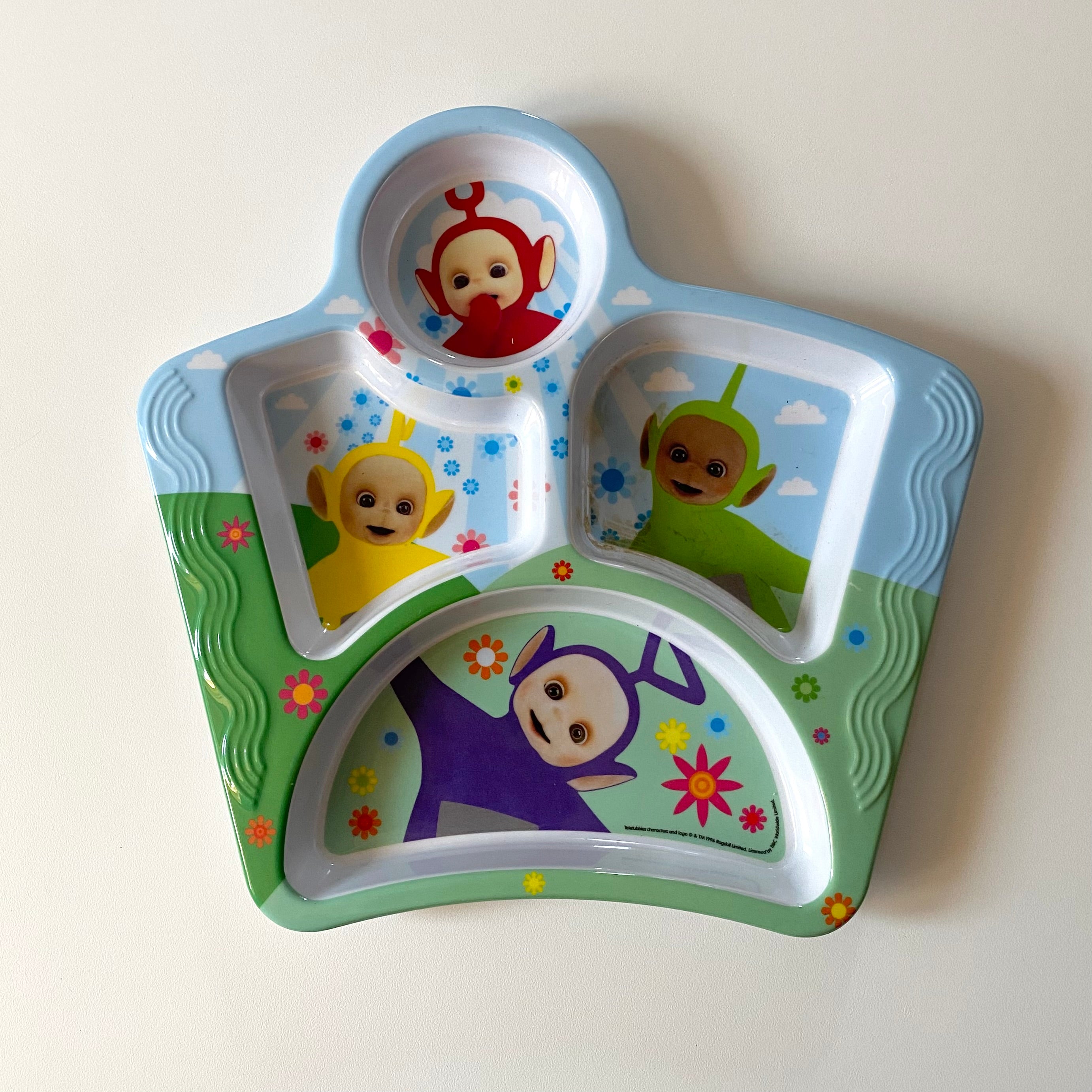 Vintage 1996 Teletubbies plate – LOVED AGAIN CLUB